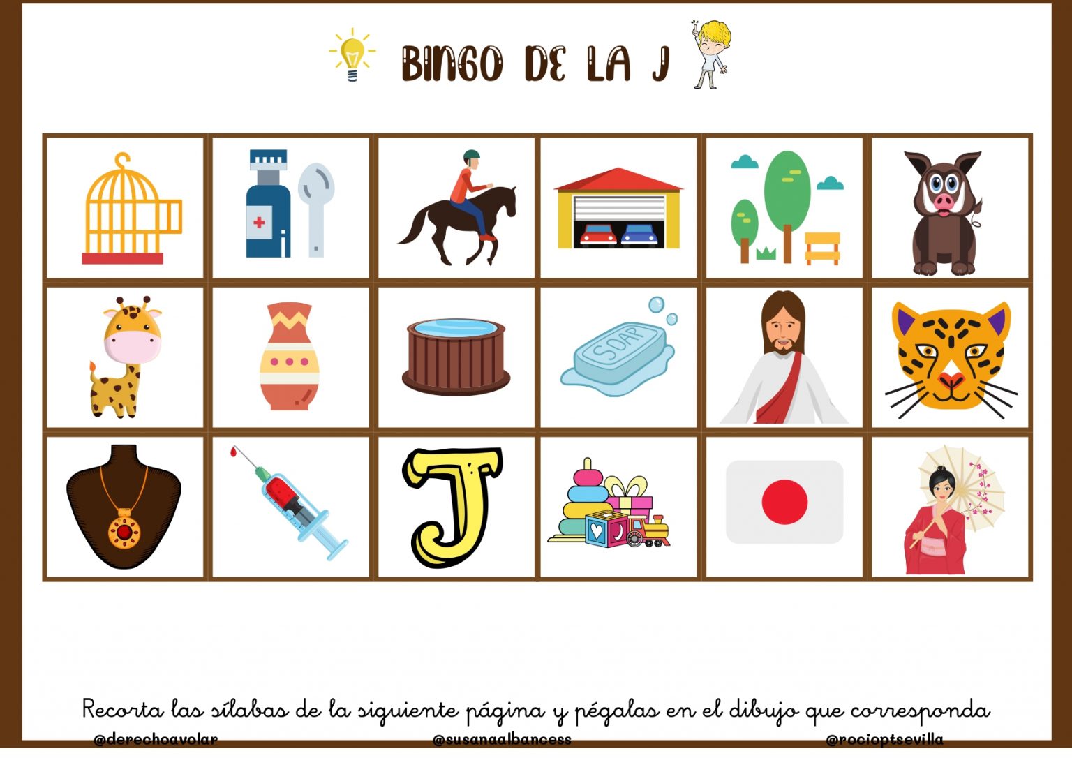 Método lectoescritura el mundo de las letras letra J-j (13 letras ...