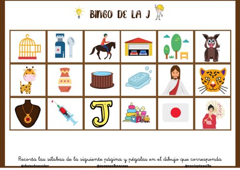 Método lectoescritura el mundo de las letras letra J-j (13 letras ...