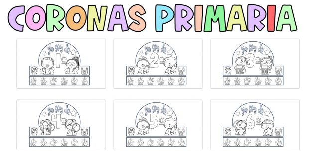 Coronas para regalar a tus alumnos-as el primer dia de clase toda ...