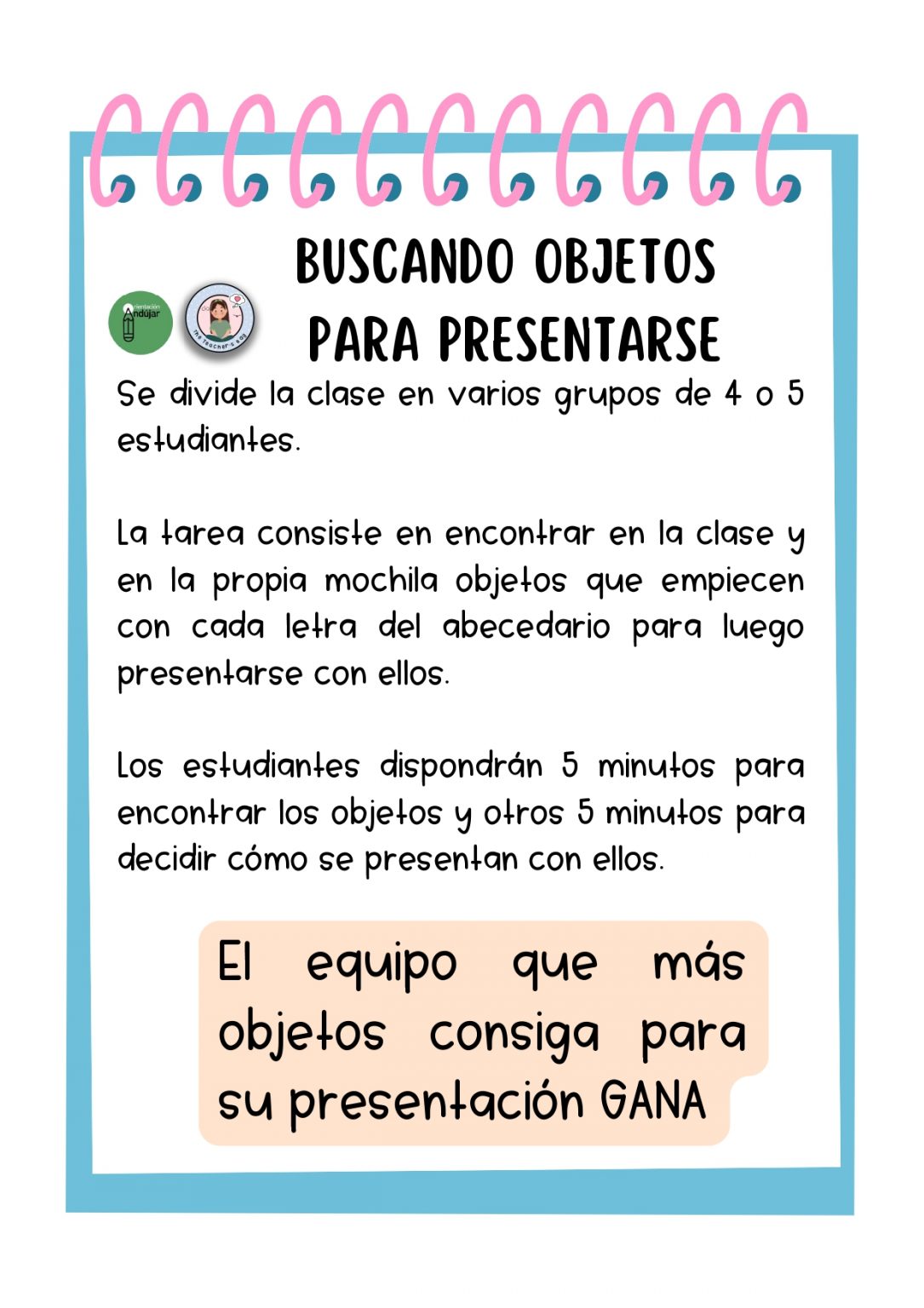 Nueva Colección de dinámicas primeros días de clase renovadas y rediseñadas curso 2023-2024 ...