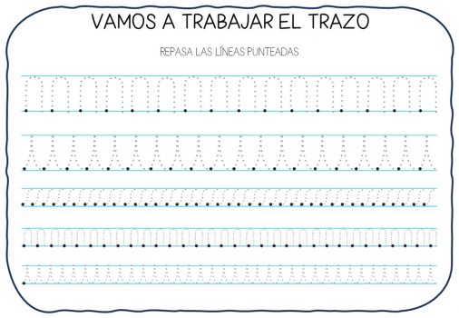 VAMOS A TRABAJAR EL TRAZO CUADERNO DE TRABAJO - Orientacion Andujar