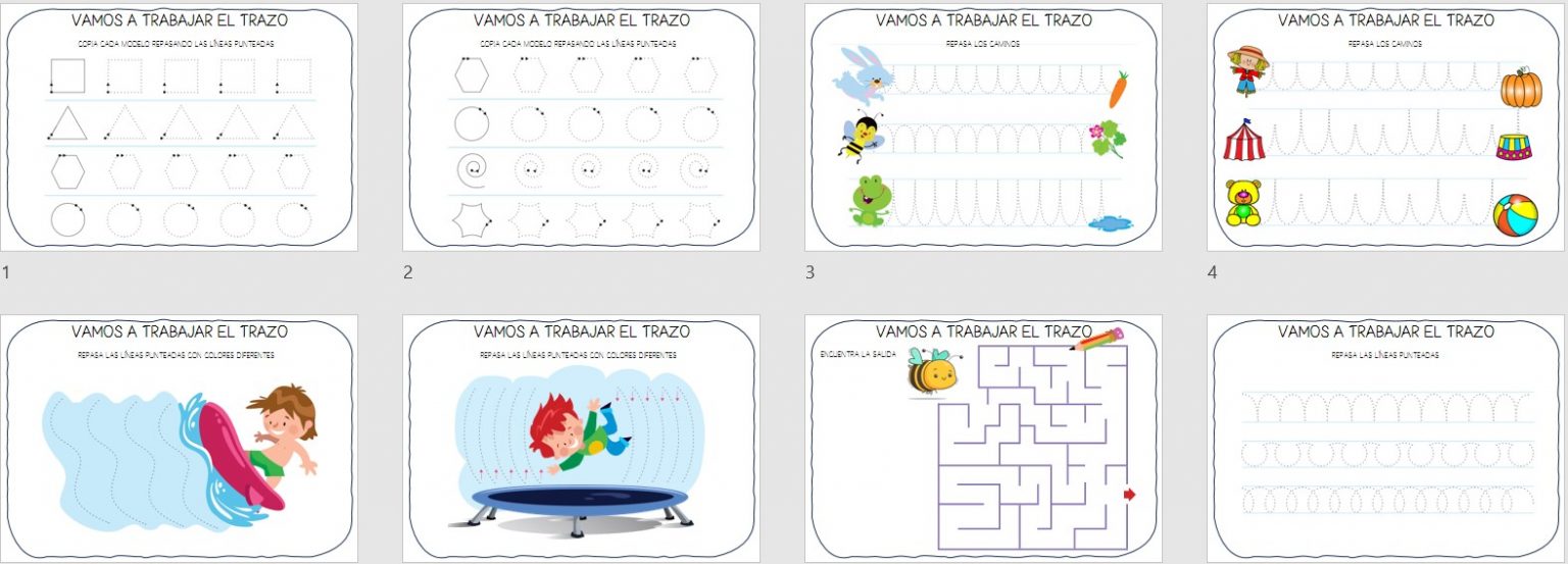 VAMOS A TRABAJAR EL TRAZO CUADERNO DE TRABAJO - Orientacion Andujar