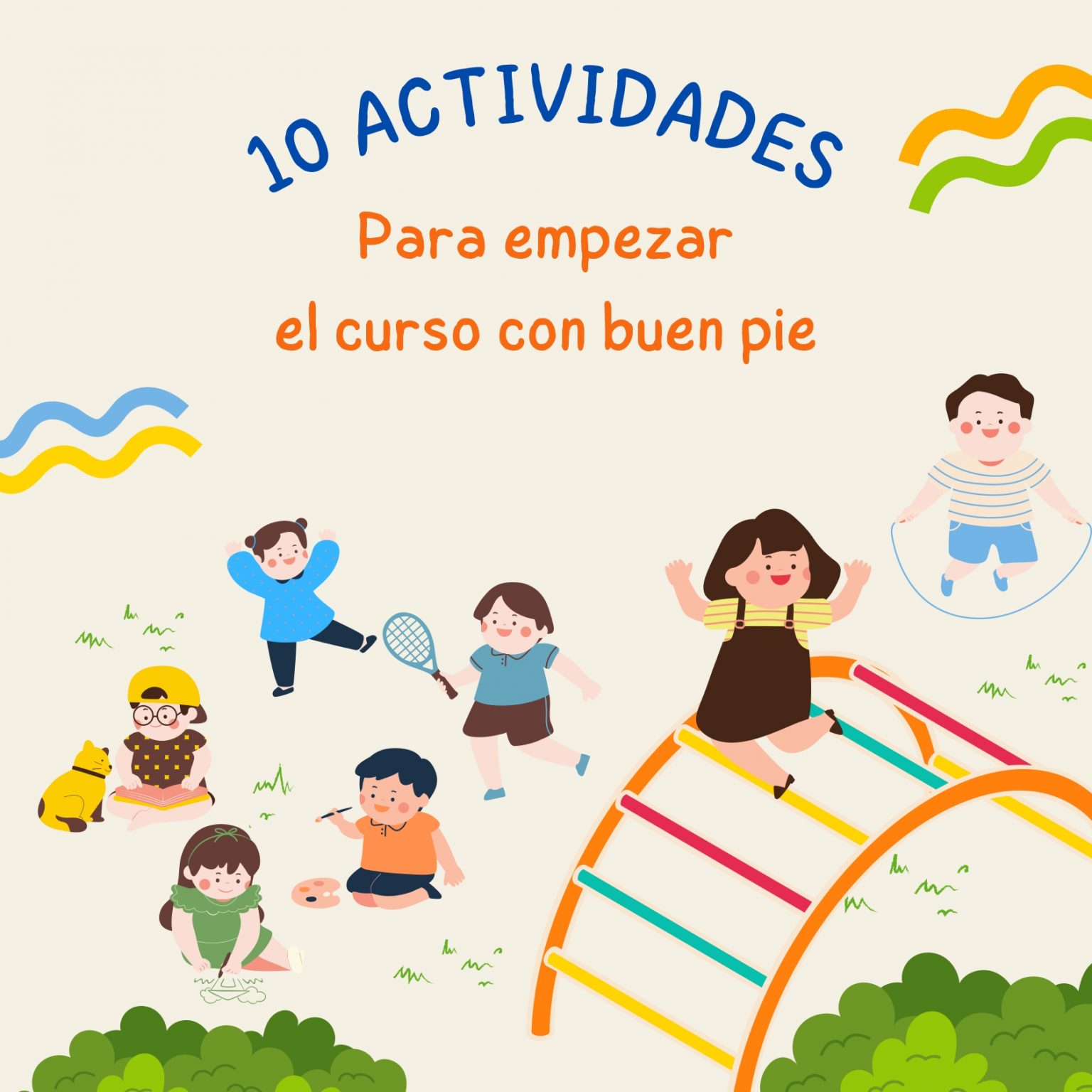 10 actividades para empezar el curso con buen pie -Orientacion Andujar