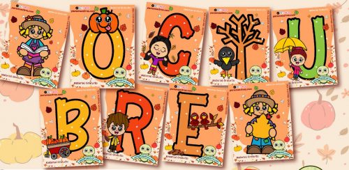 Fabulosos banners o banderines del mes de OCTUBRE -Orientacion Andujar