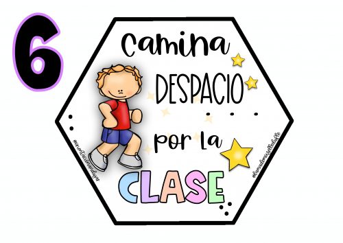 Bonitos carteles normas de clase motivos cuentos "Erase una vez ...