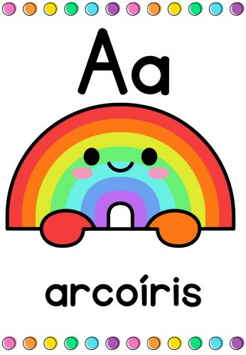 BONITAS TARJETAS a4 DEL ABECEDARIO PARA TRABAJAR LA LECTOESCRITURA ...