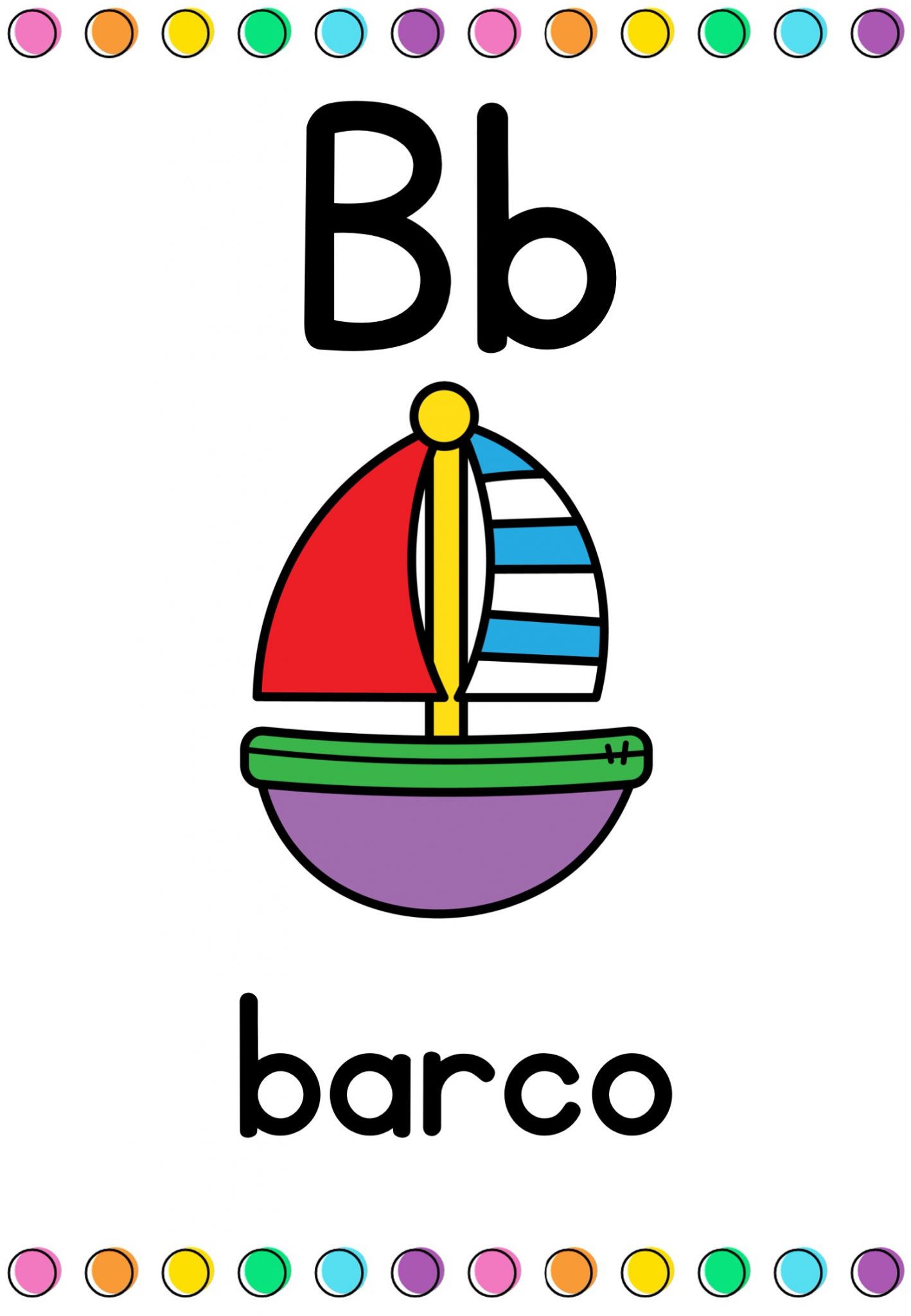 BONITAS TARJETAS a4 DEL ABECEDARIO PARA TRABAJAR LA LECTOESCRITURA ...