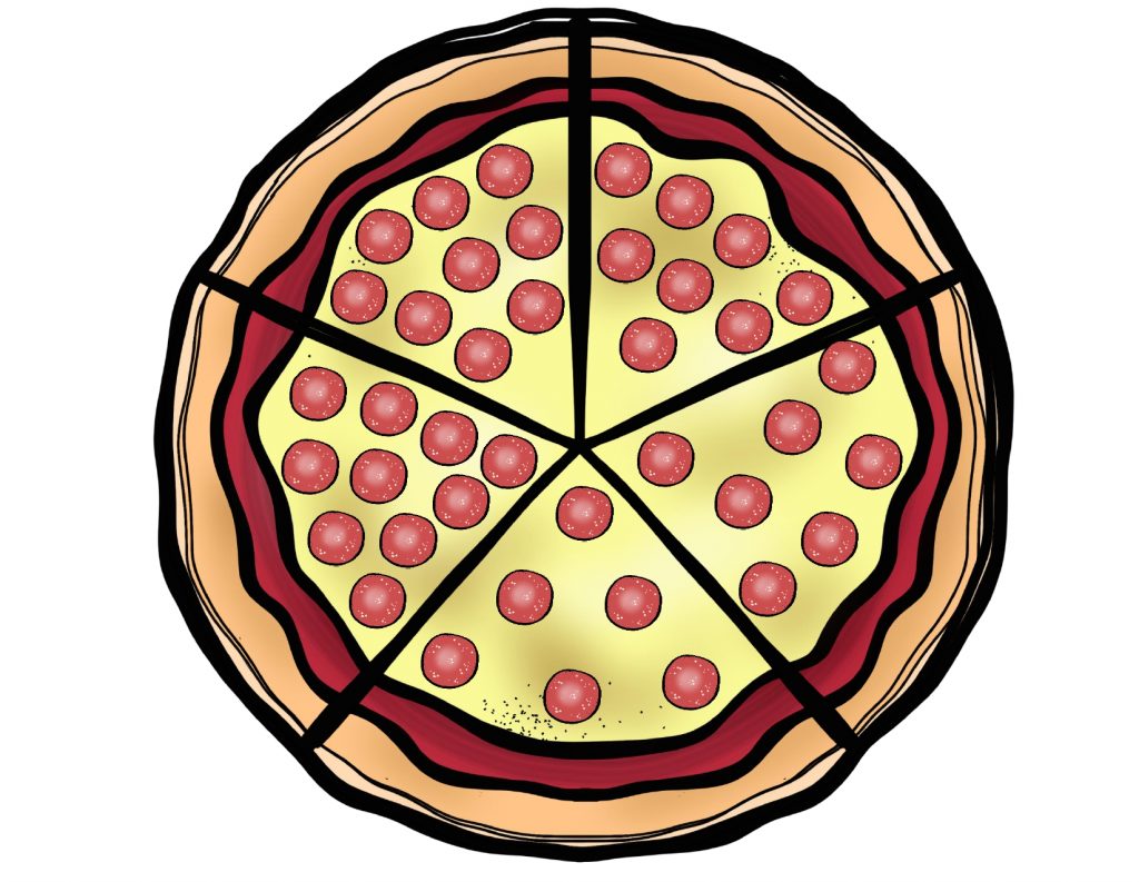 PIZZA MATEMÁTICA MATERIAL MANIPULATIVO - Orientacion Andujar