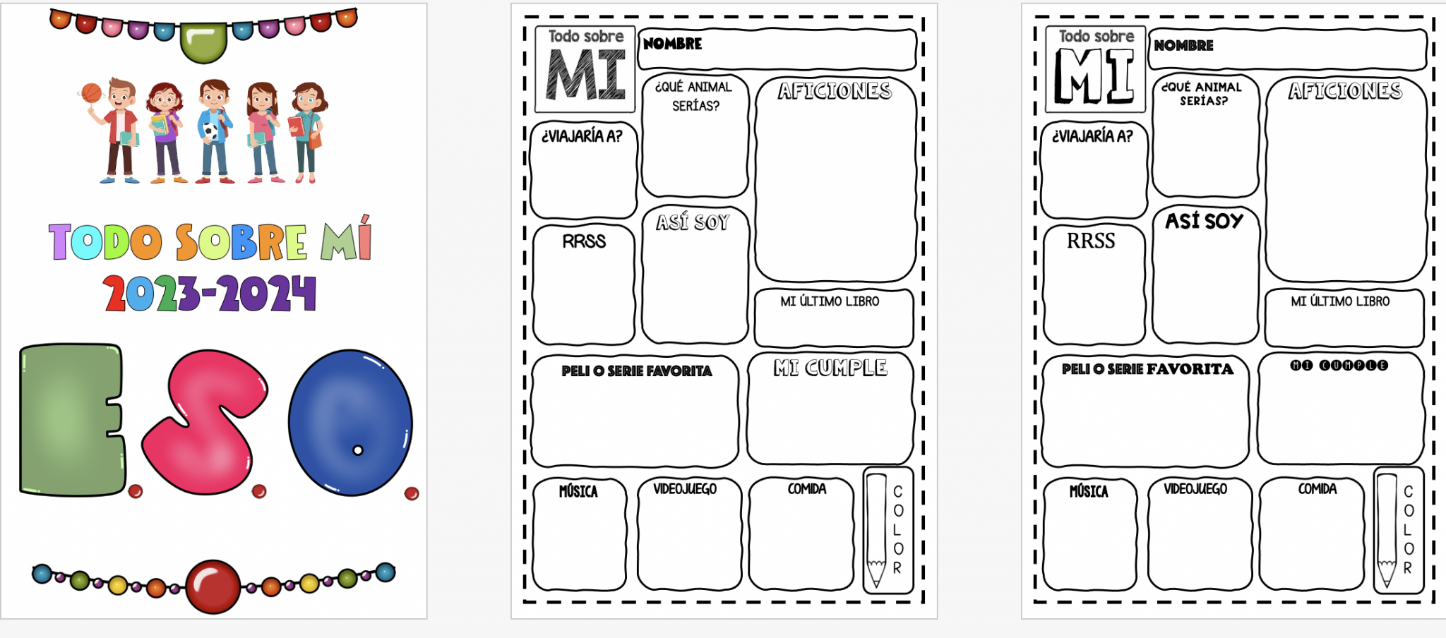 PRIMER DÍA DE CLASE TODO SOBRE MI ESPECIAL SECUNDARIA - Orientacion Andujar