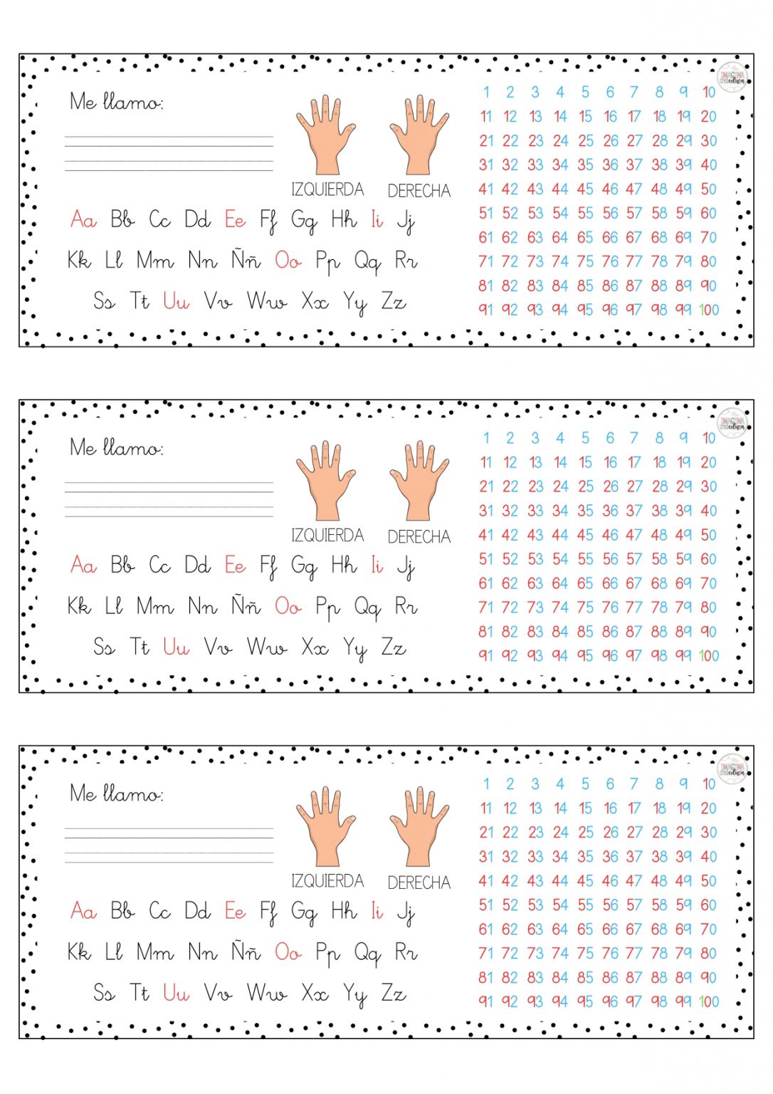 Nuevos apoyos visuales para vuestras mesas - Orientacion Andujar