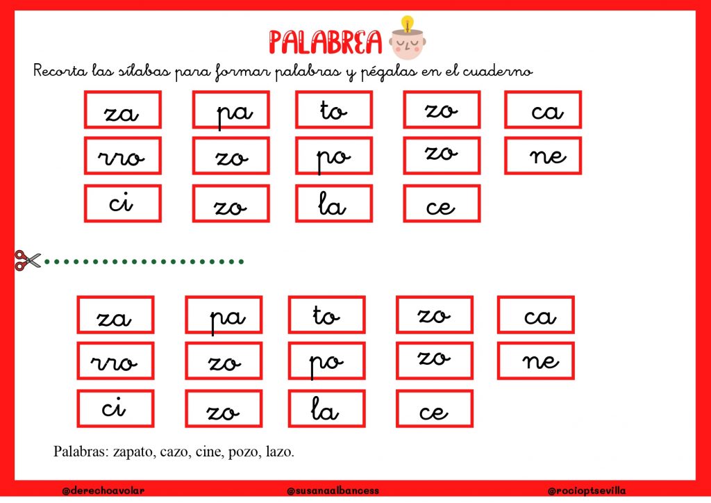 Método lectoescritura el mundo de las letras letra Zz (15 letras ...