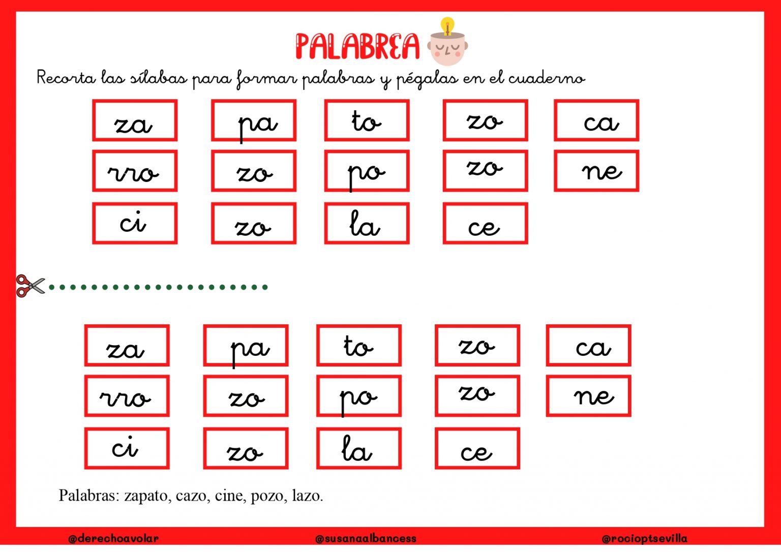 Método lectoescritura el mundo de las letras letra Zz (15 letras ...