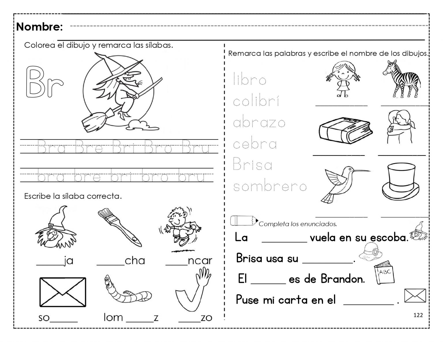 Cuadernillo De Lectoescritura Super Completo