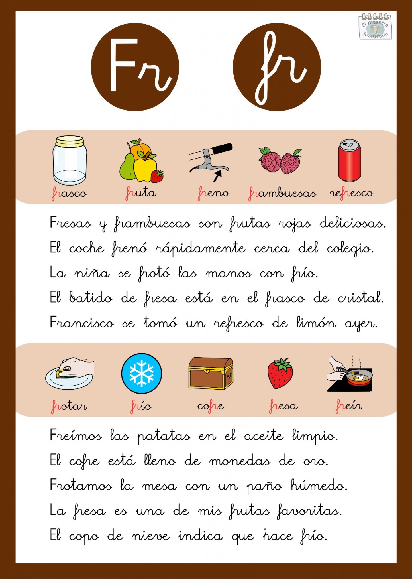 Estupendo cuaderno de lectoescritura de trabadas -Orientacion Andujar