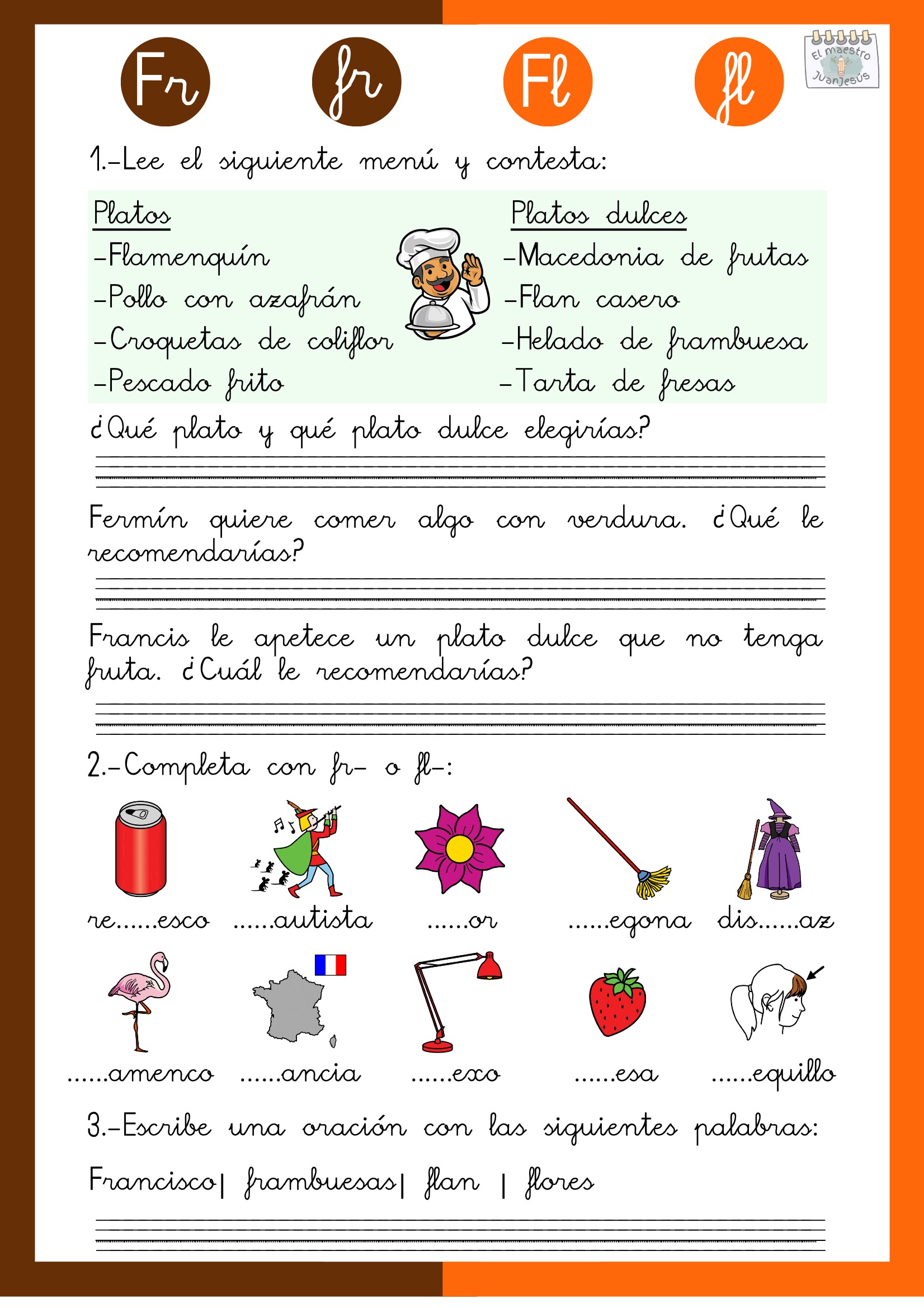 Estupendo cuaderno de lectoescritura de trabadas 22 - Orientación Andújar - Recursos Educativos