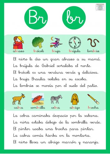 Estupendo cuaderno de lectoescritura de trabadas -Orientacion Andujar