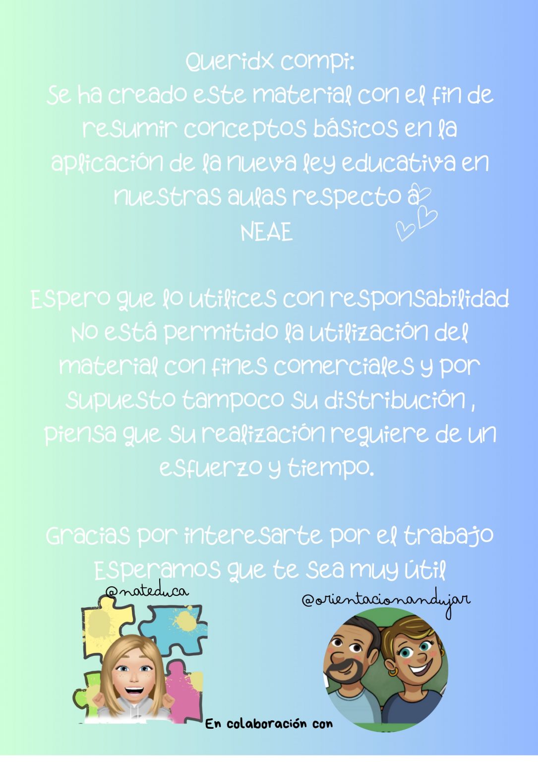 ASPECTOS CLAVE NEAE LOMLOE -Orientacion Andujar