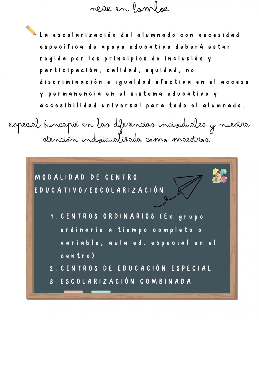 ASPECTOS CLAVE NEAE LOMLOE -Orientacion Andujar