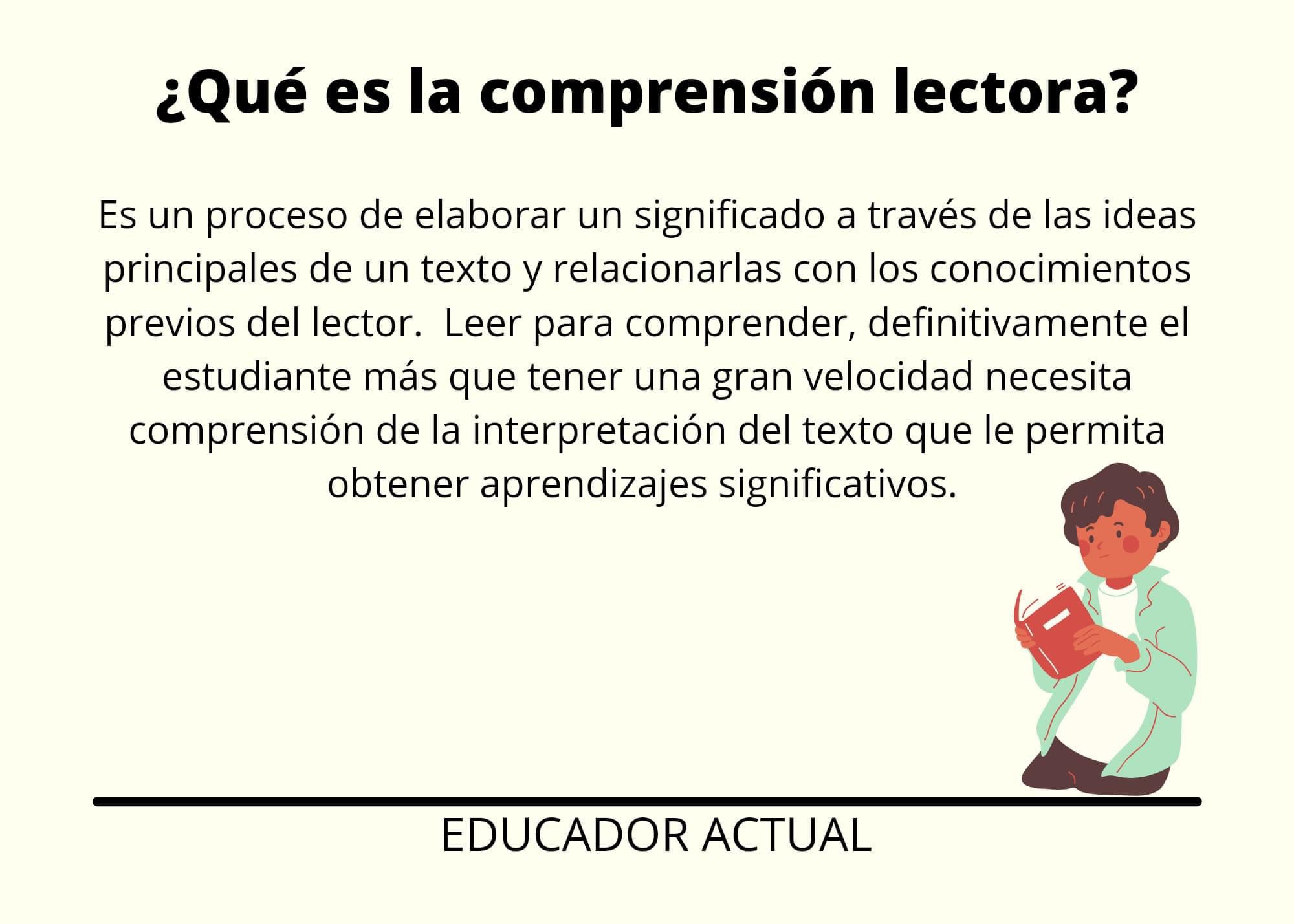 Los niveles de comprensión lectora ¿Cuáles son? -Orientacion Andujar