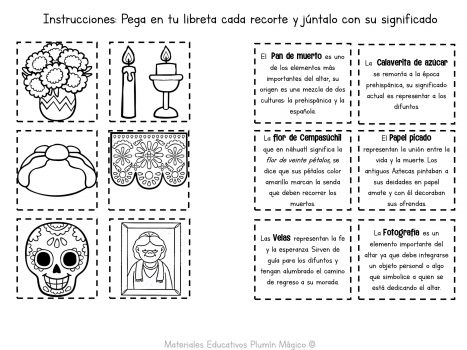 MATERIAL interactivo DIA DE MUERTOS 2023 -Orientacion Andujar