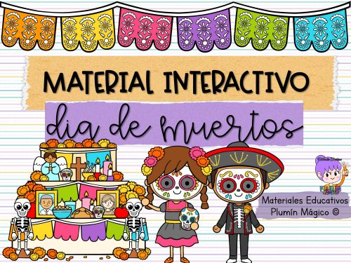 MATERIAL interactivo DIA DE MUERTOS 2023 -Orientacion Andujar