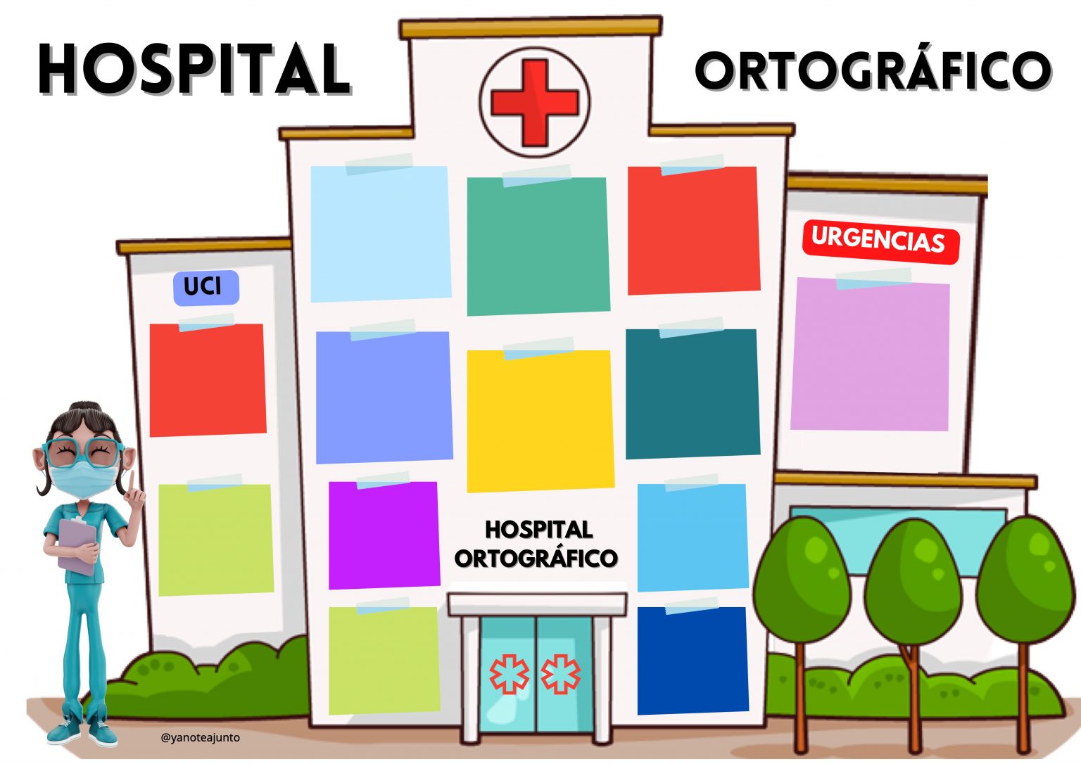 Técnica educativa EL HOSPITAL ORTOGRÁFICO -Orientacion Andujar