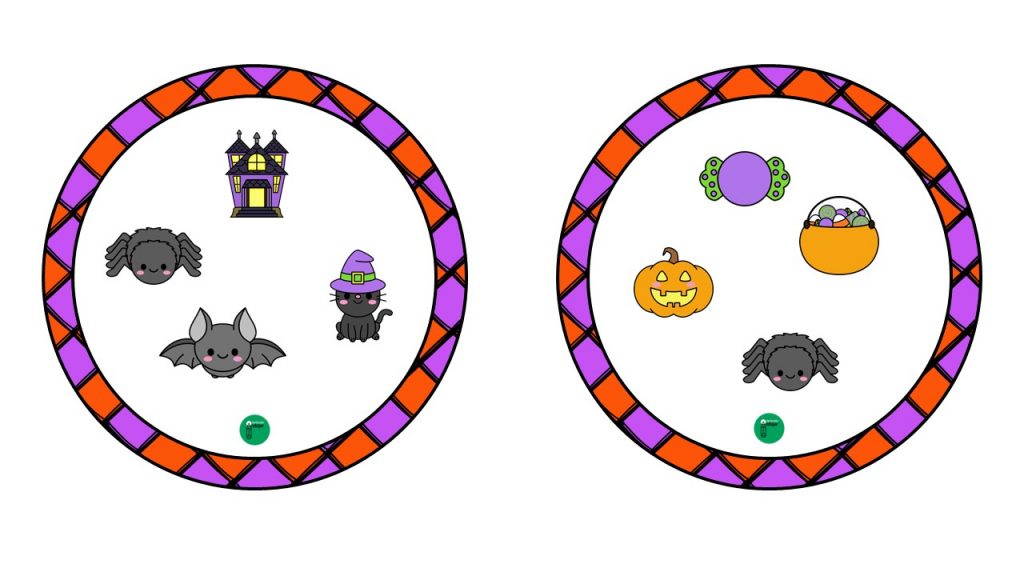 Divertido dobble de Halloween -Orientacion Andujar