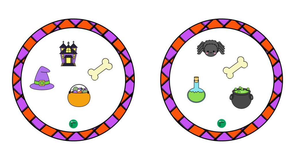 Divertido dobble de Halloween -Orientacion Andujar