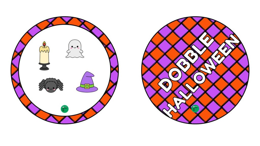 Divertido dobble de Halloween -Orientacion Andujar