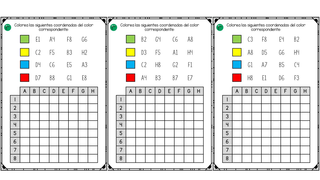 Juego de Coordenadas Cartesianas - Matemáticas - verloop.io
