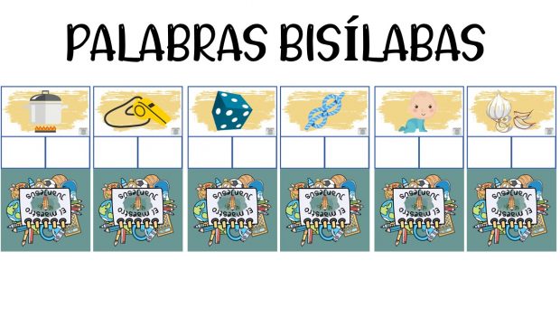 palabras bisílabas Archives - Orientación Andújar - Recursos Educativos