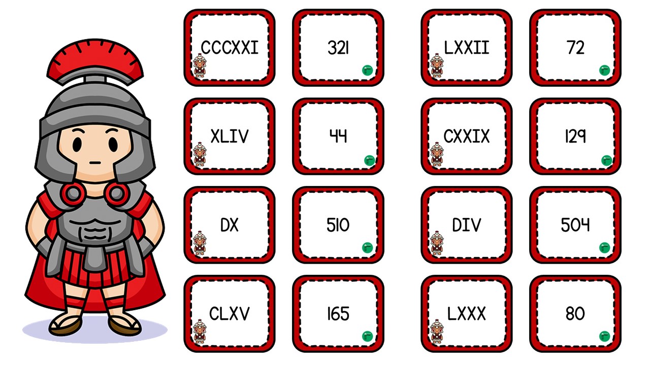 Matemtica Eca De Enseanza Bsica Nmeros Romanos