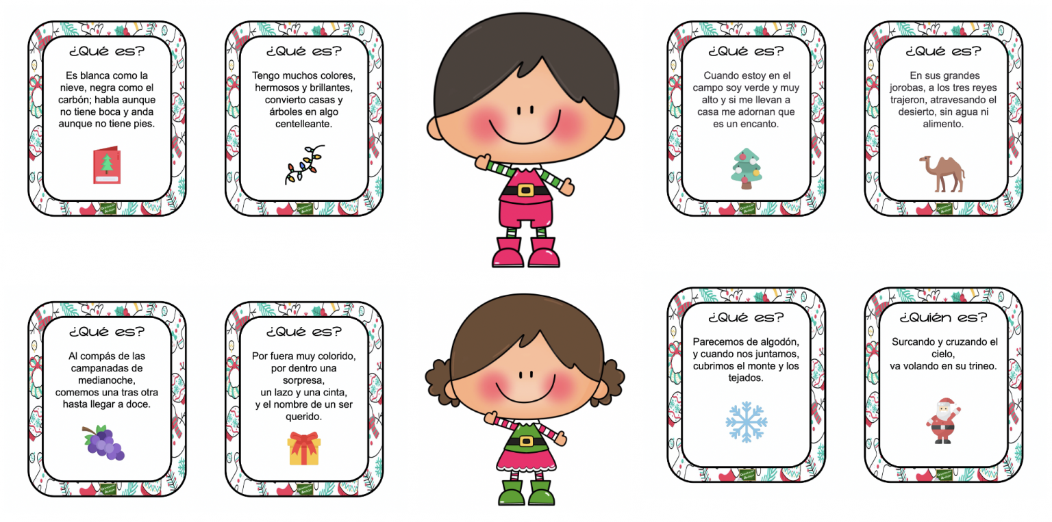 ADIVINANZAS NAVIDEÑAS 2023 ESTIMULACIÓN COGNITIVA - Orientacion Andujar