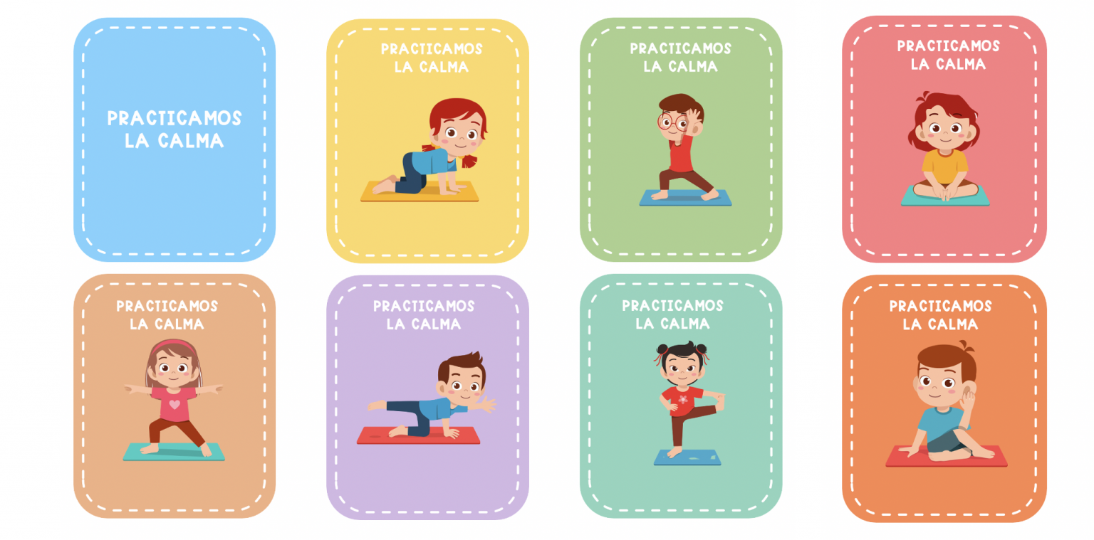 Apoyos visuales con tarjetas bonitas para trabajar la vuelta a la calma ...