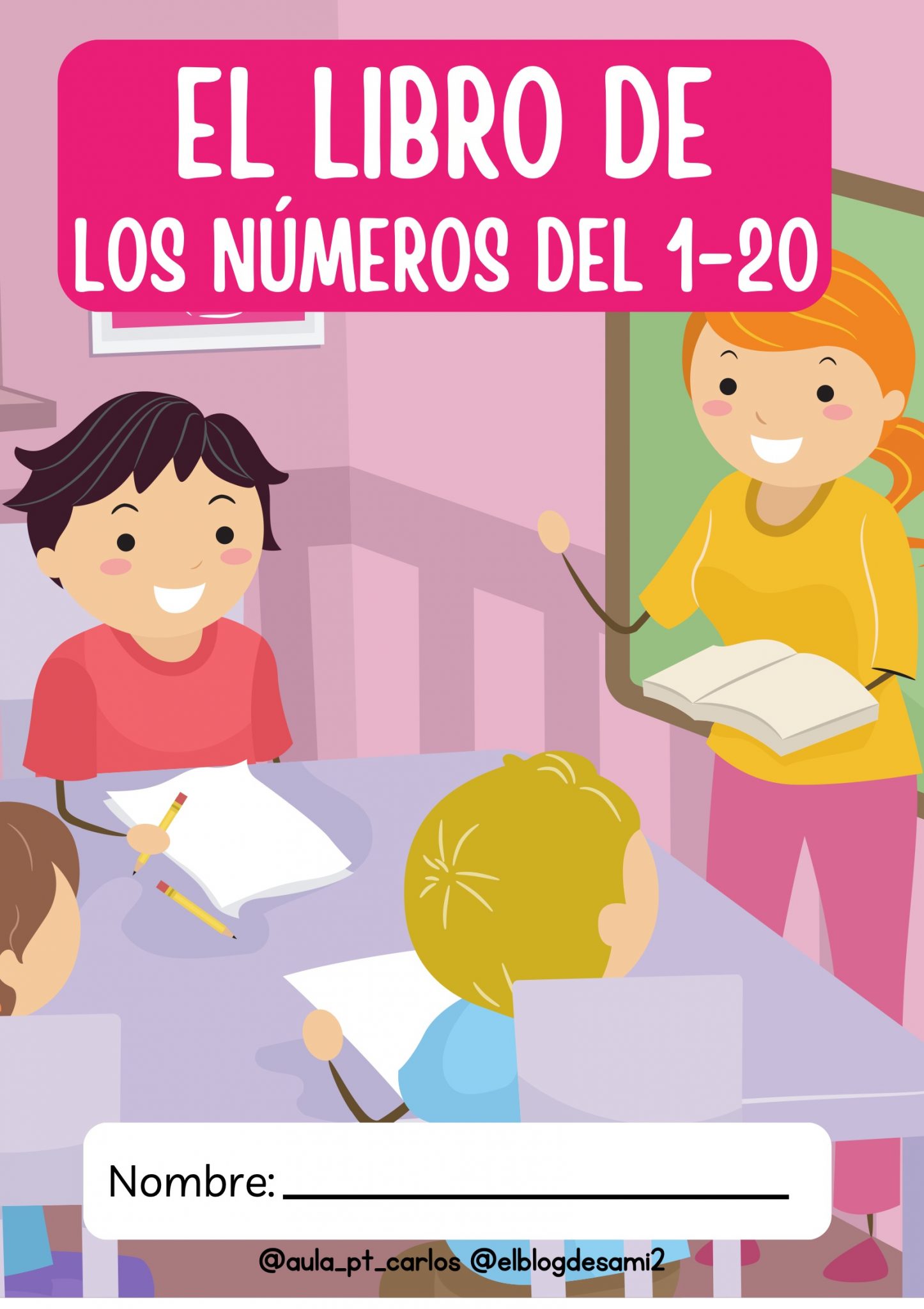 El libro del los números del 1 al 20 50 páginas muy divertidas ...