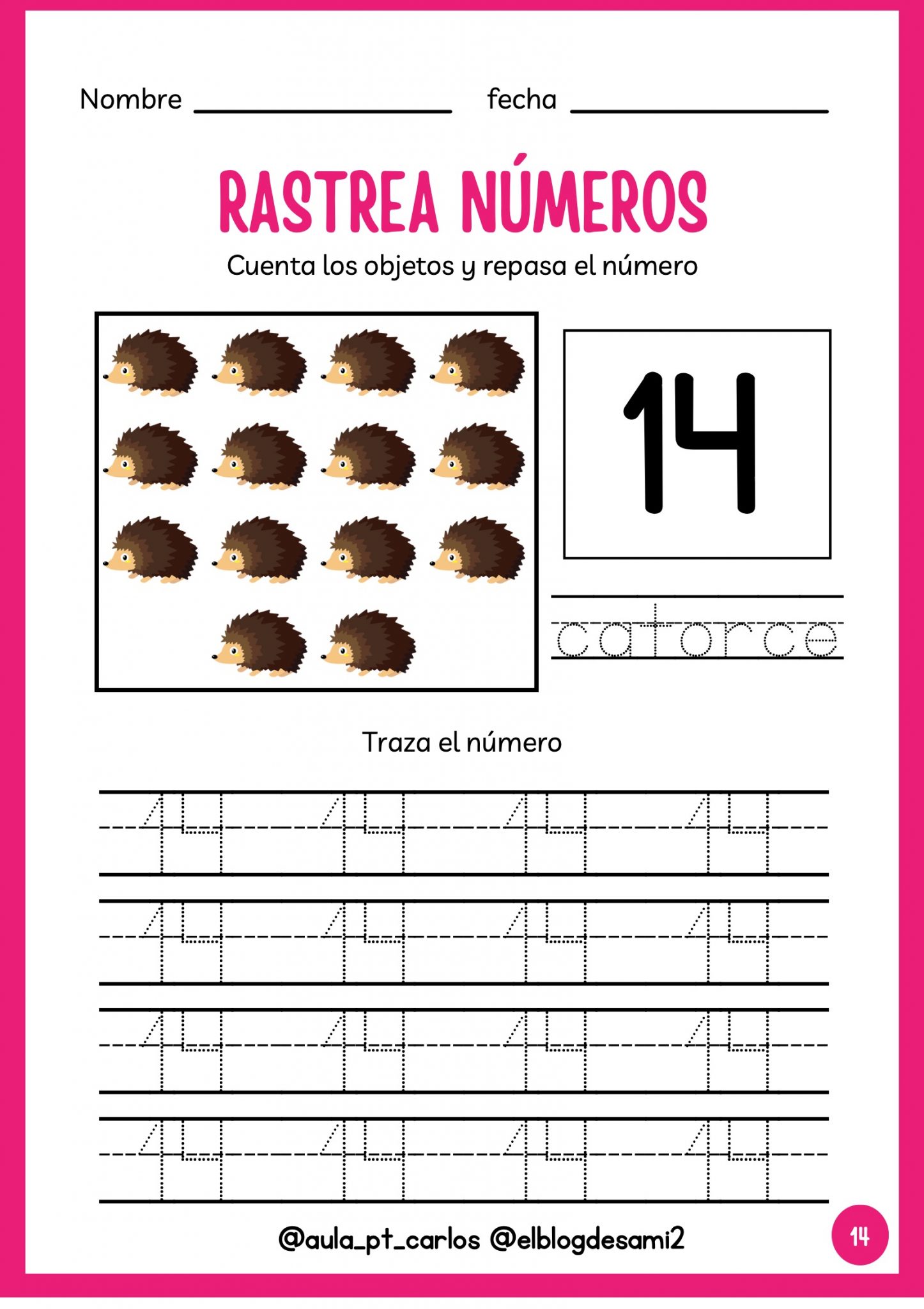 El libro del los números del 1 al 20 50 páginas muy divertidas ...