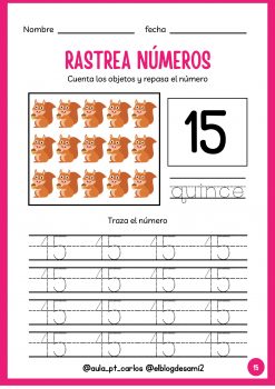 El libro del los números del 1 al 20 50 páginas muy divertidas ...