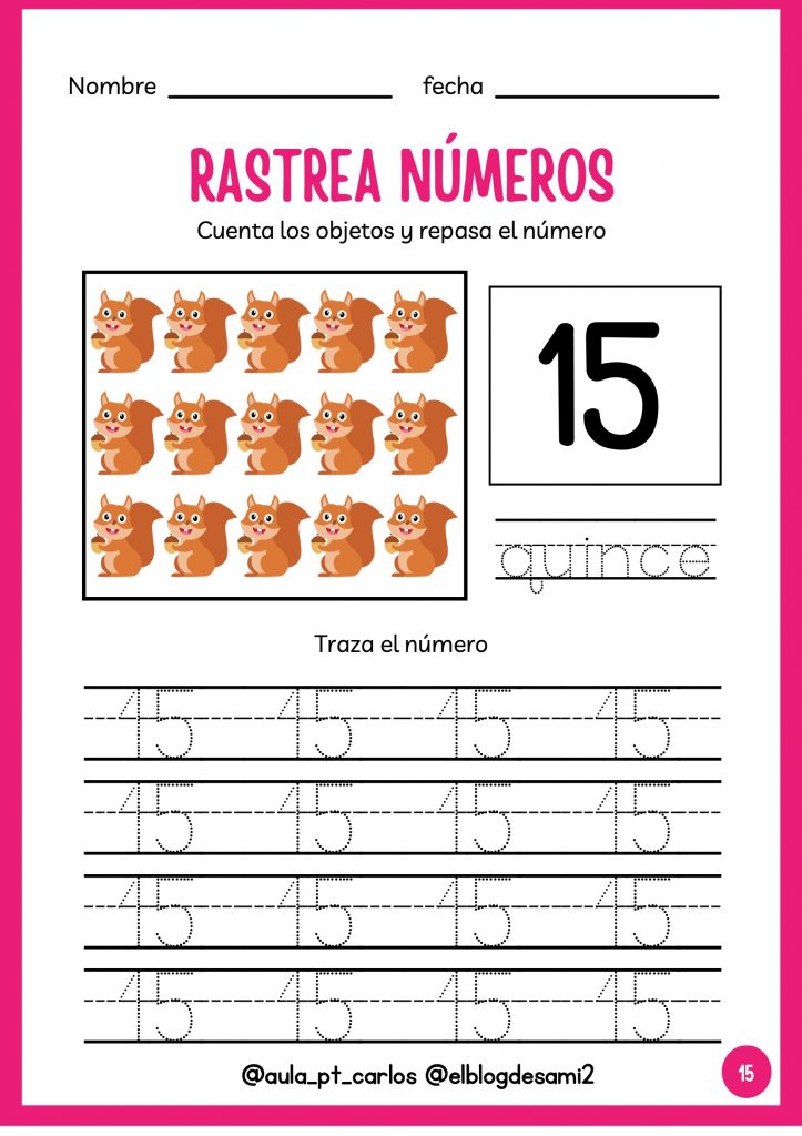 El libro del los números del 1 al 20 50 páginas muy divertidas ...