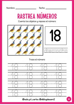 El libro del los números del 1 al 20 50 páginas muy divertidas ...