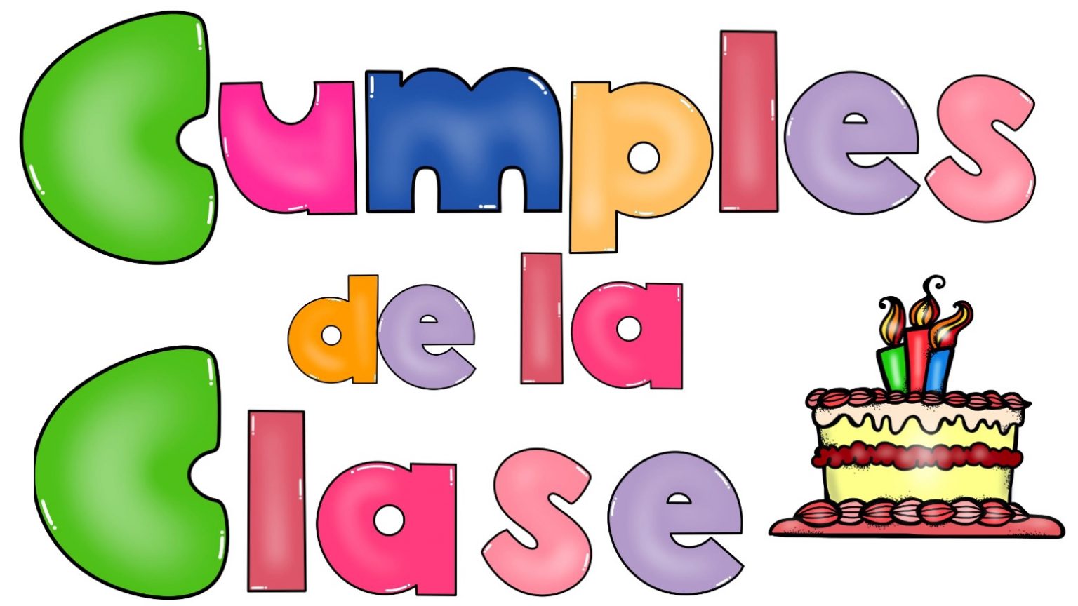 LOS cumples de la clase mes de noviembre varios modelos1 - Orientación ...