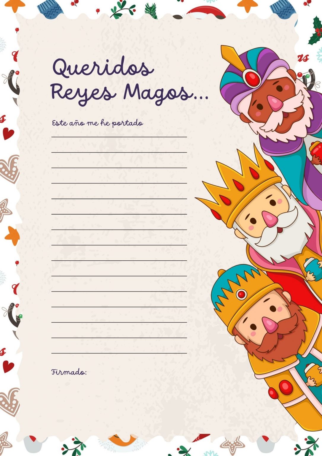 Preciosas y originales cartas para los Reyes Magos originales ...