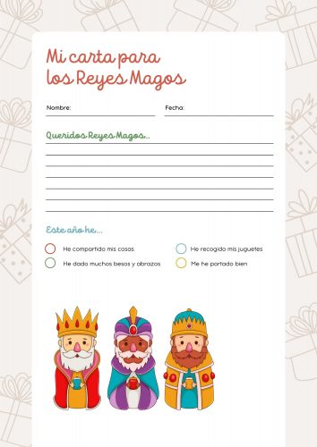 Preciosas y originales cartas para los Reyes Magos diseñadas por ...