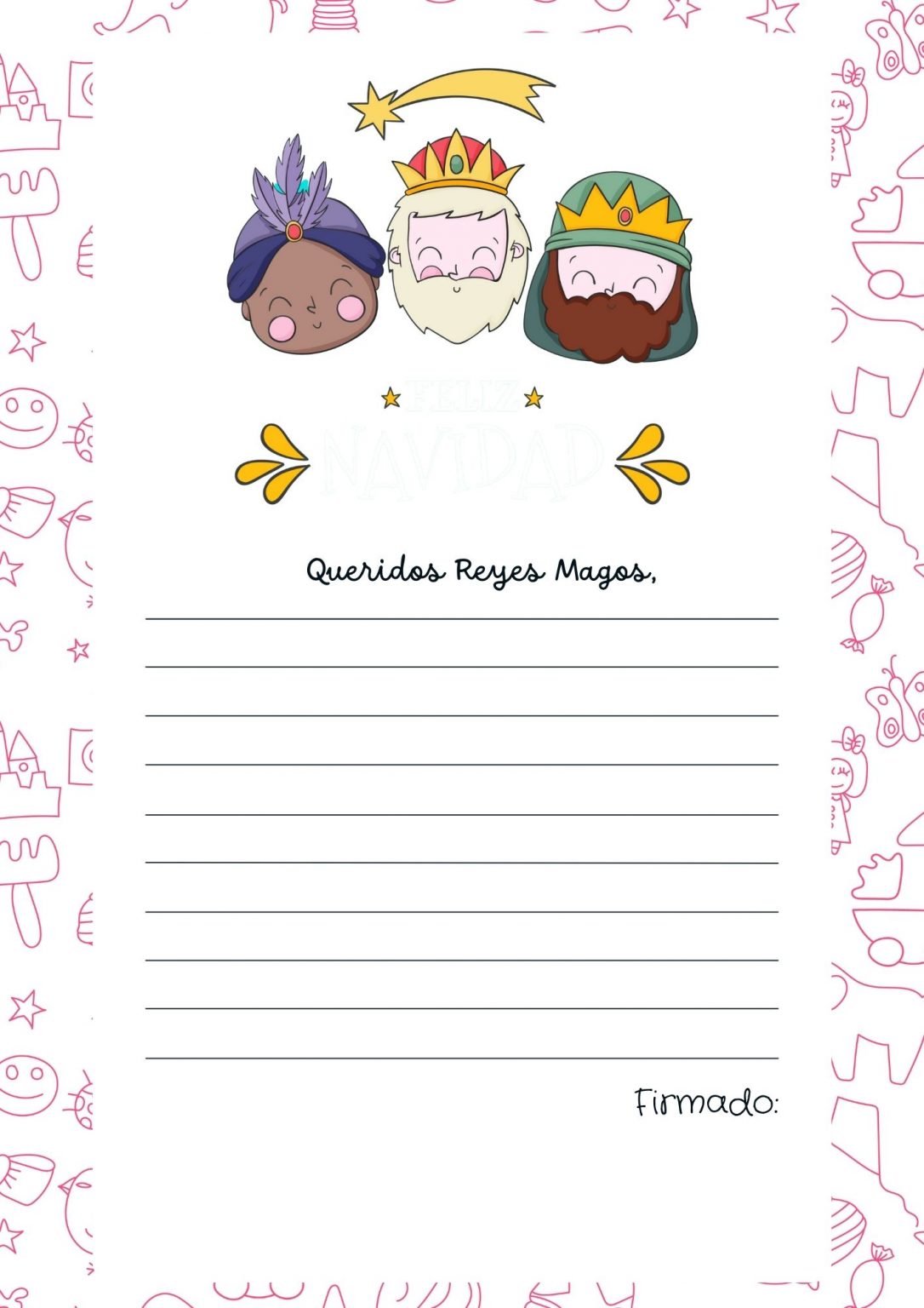 Preciosas y originales cartas para los Reyes Magos originales ...