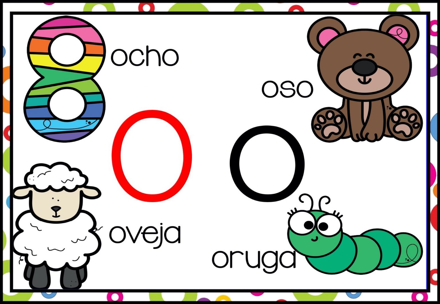 REFERENTES VISUALES DE LAS VOCALES PARA INFANTIL -Orientacion Andujar