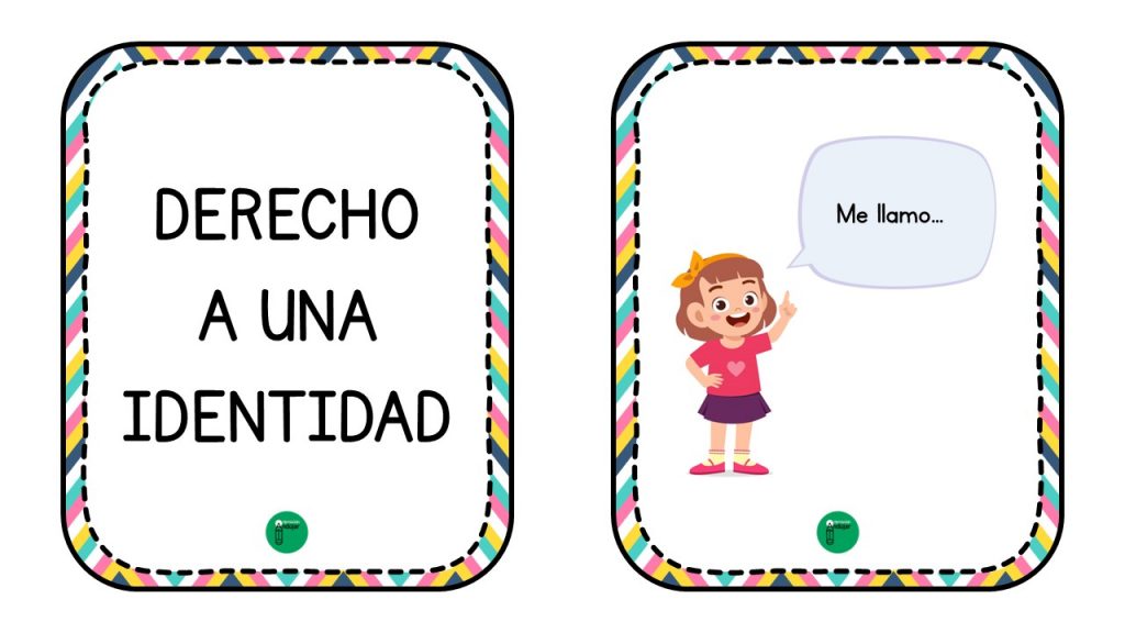 Juego de tarjetas para trabajar el Día de los Derechos de los niños en ...