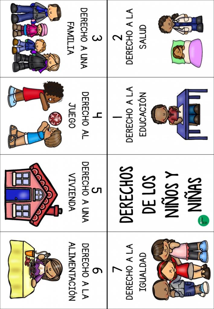 Minilibro de los Derechos de los niños y niñas -Orientacion Andujar