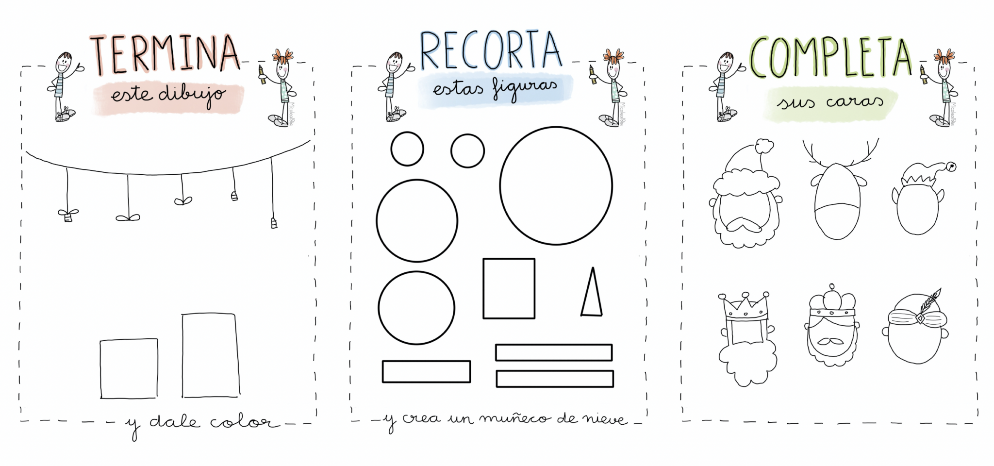 ACTIVIDADES CREATIVAS PARA HACER EN NAVIDAD -Orientacion Andujar