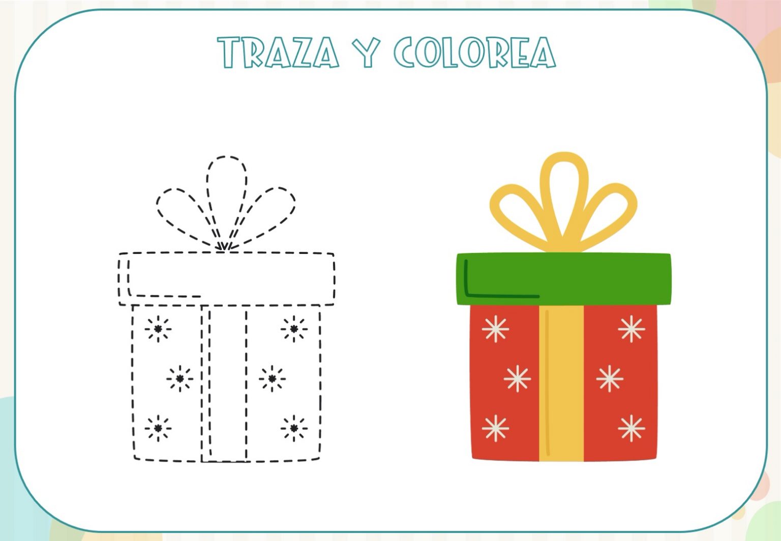 CUADERNO ESPECIAL NAVIDAD TRAZA Y COLOREA VOL.1 -Orientacion Andujar
