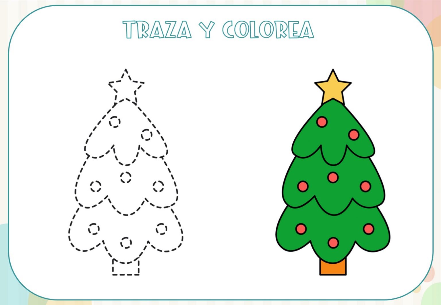 CUADERNO ESPECIAL NAVIDAD TRAZA Y COLOREA VOL.1 -Orientacion Andujar