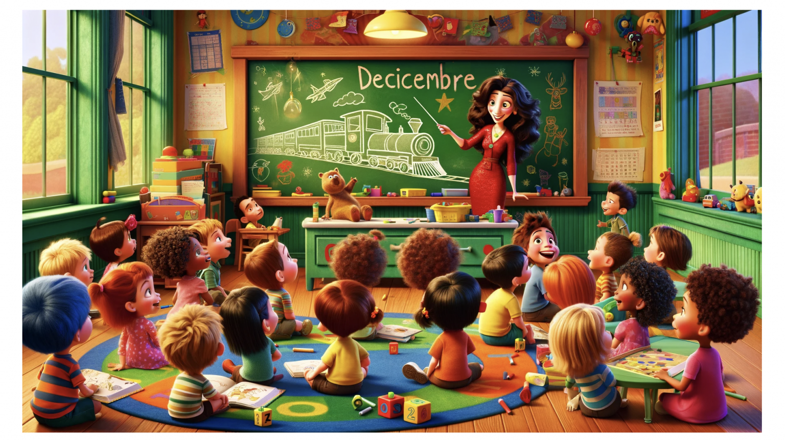 Decora tu clase con este banner para el mes de diciembre 2023 ...